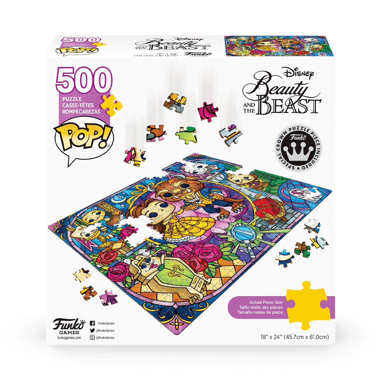 Buy Pop! Beauty and the Beast Puzzle at Funko.