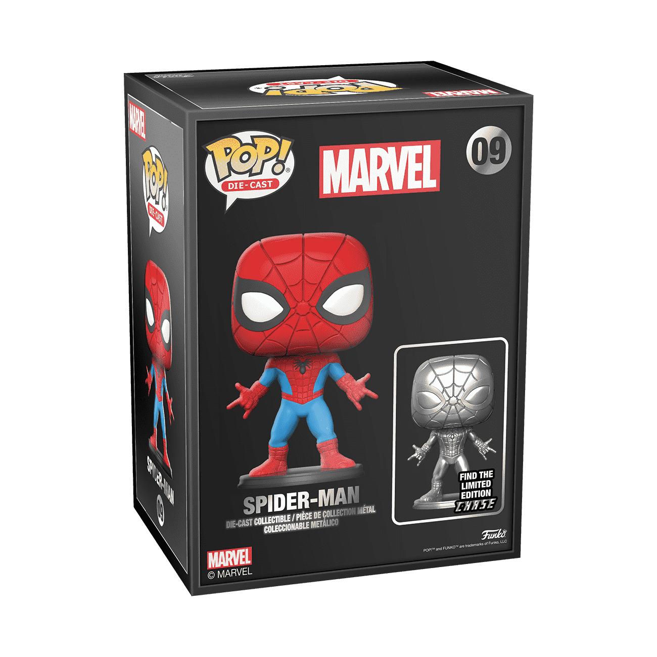 Buy Pop! Die-Cast Spider-Man at Funko.