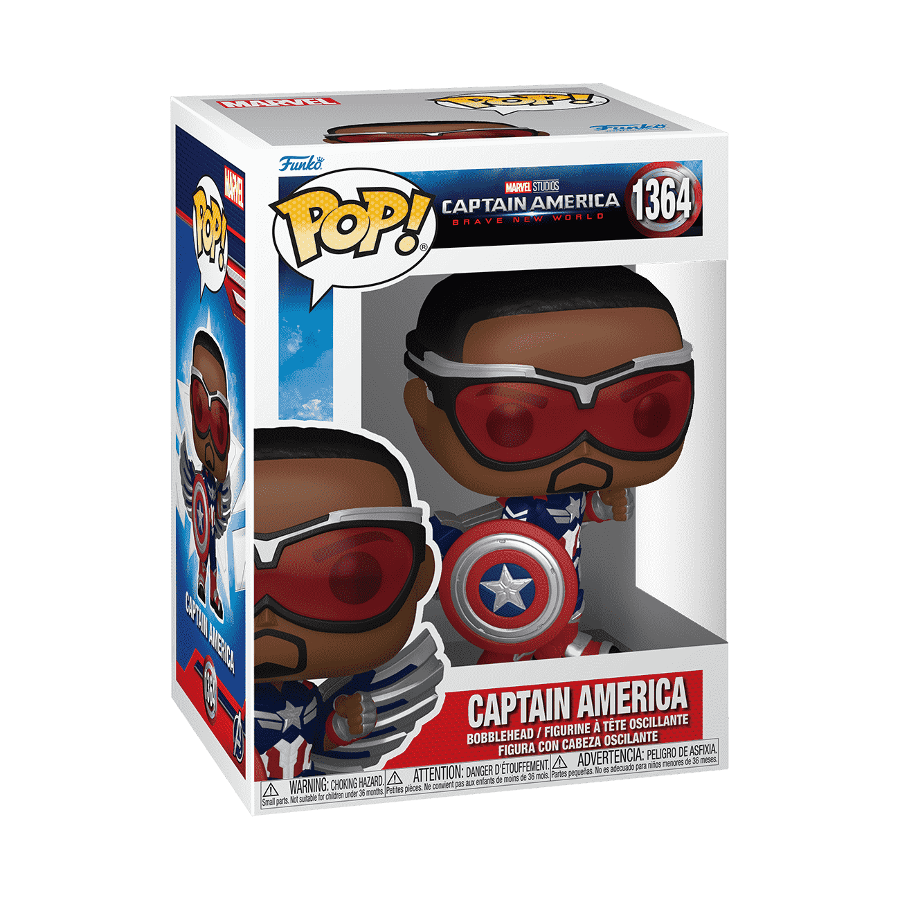 Pop! Captain America (Sam Wilson) | Funko