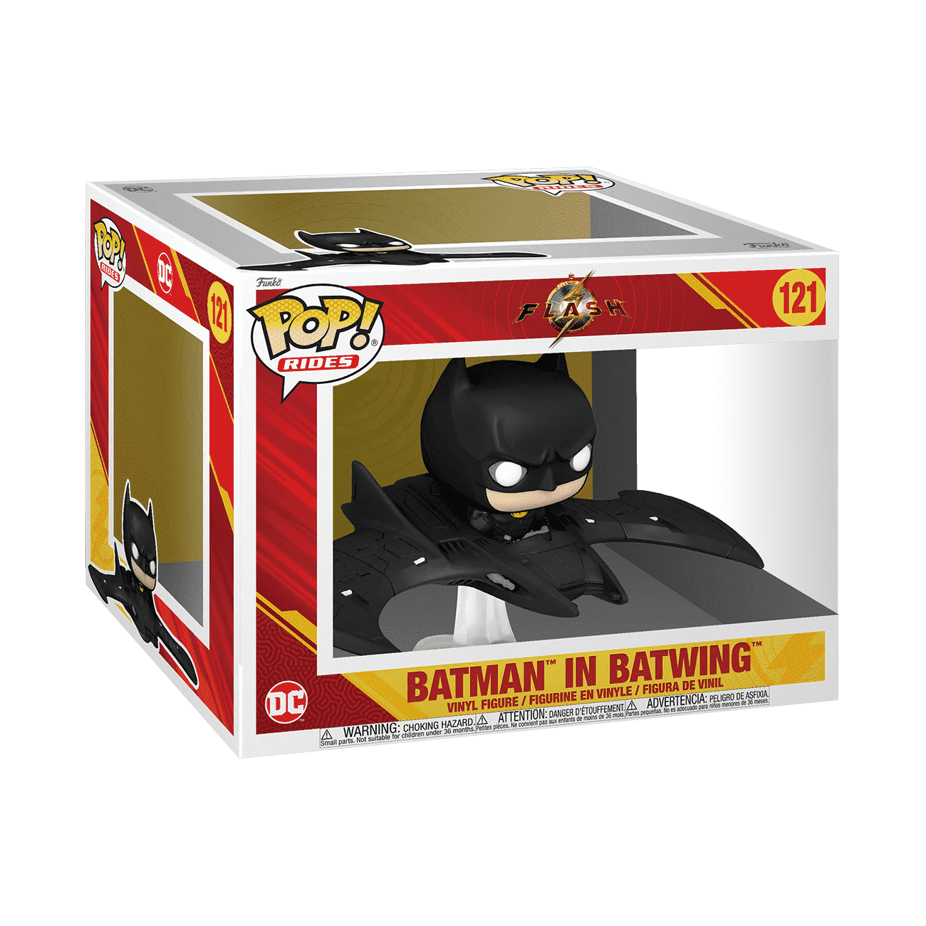 Buy Pop! Rides Super Deluxe Batman in Batwing at Funko.