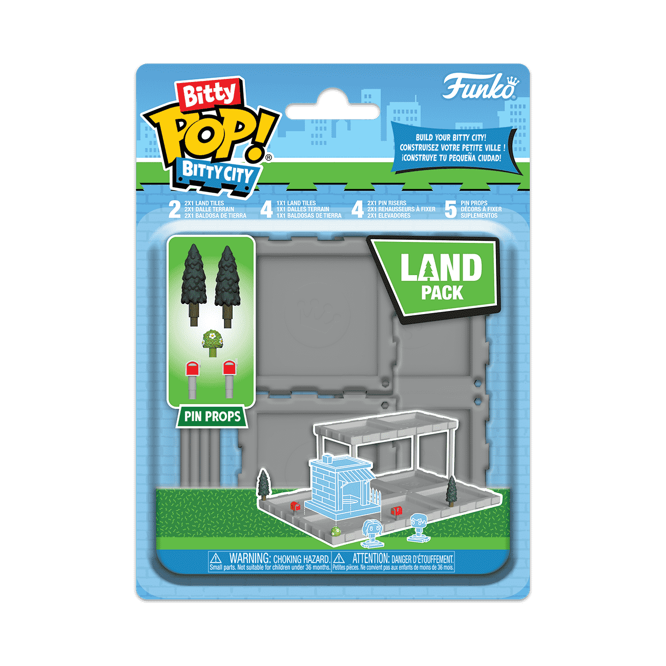 Bitty Pop! Bitty City Land Pack | Funko