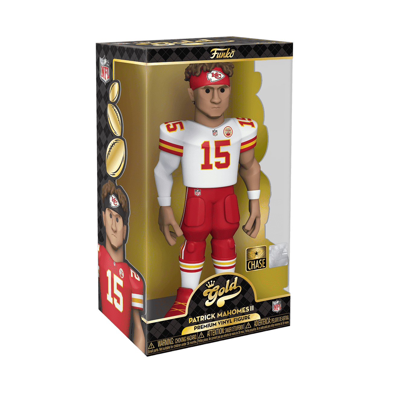 Buy Vinyl GOLD 12" Patrick Mahomes II - Chiefs at Funko.