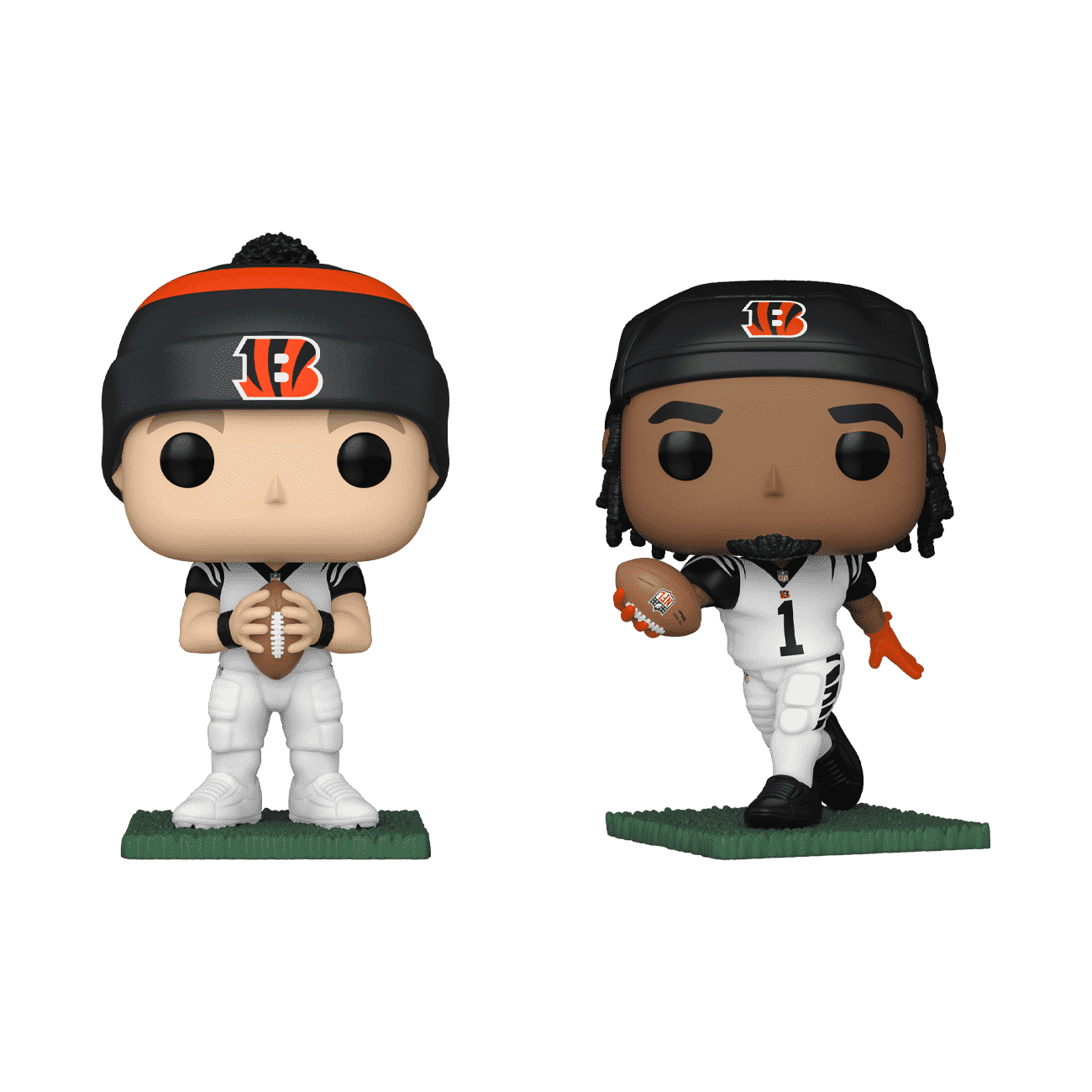 Buy Pop! Joe Burrow & Ja'Marr Chase 2-Pack at Funko.