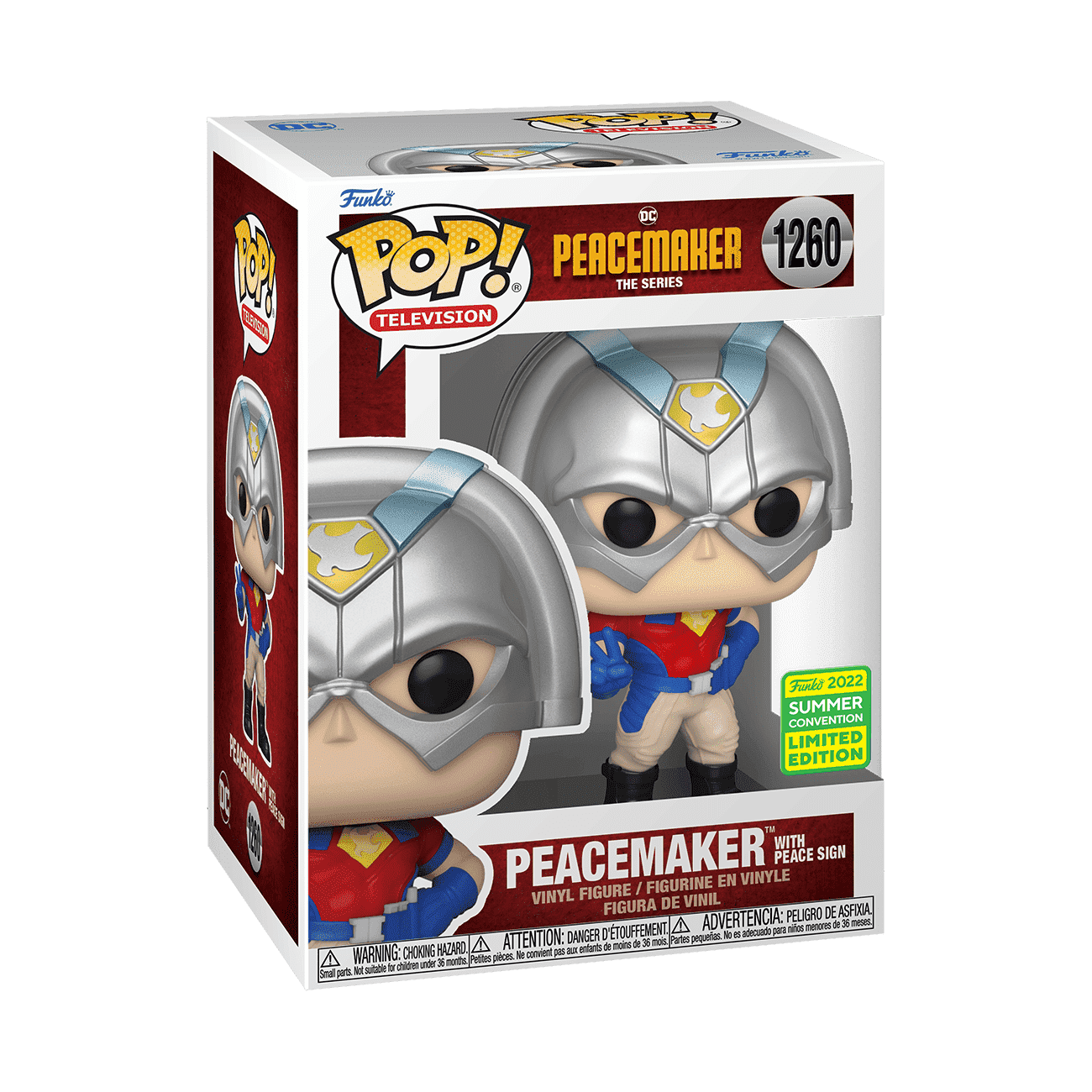 Buy Pop! Peacemaker with Peace Sign at Funko.
