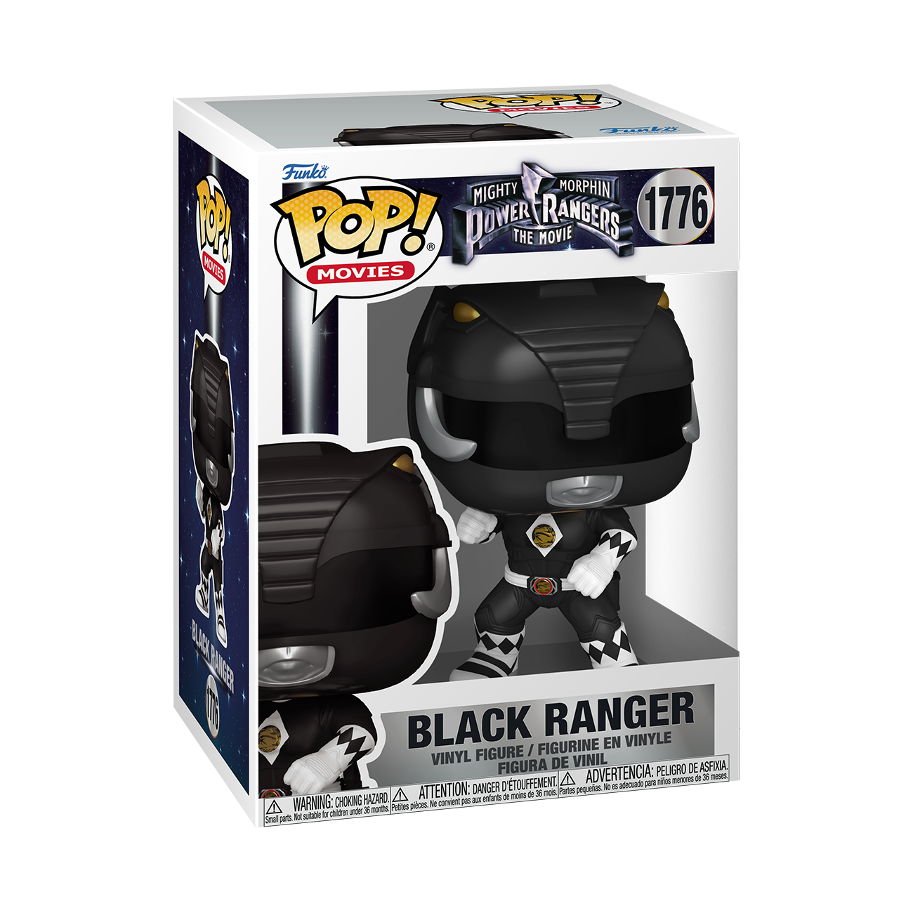 Pop! Black Ranger (Power Rangers: The Movie) | Funko