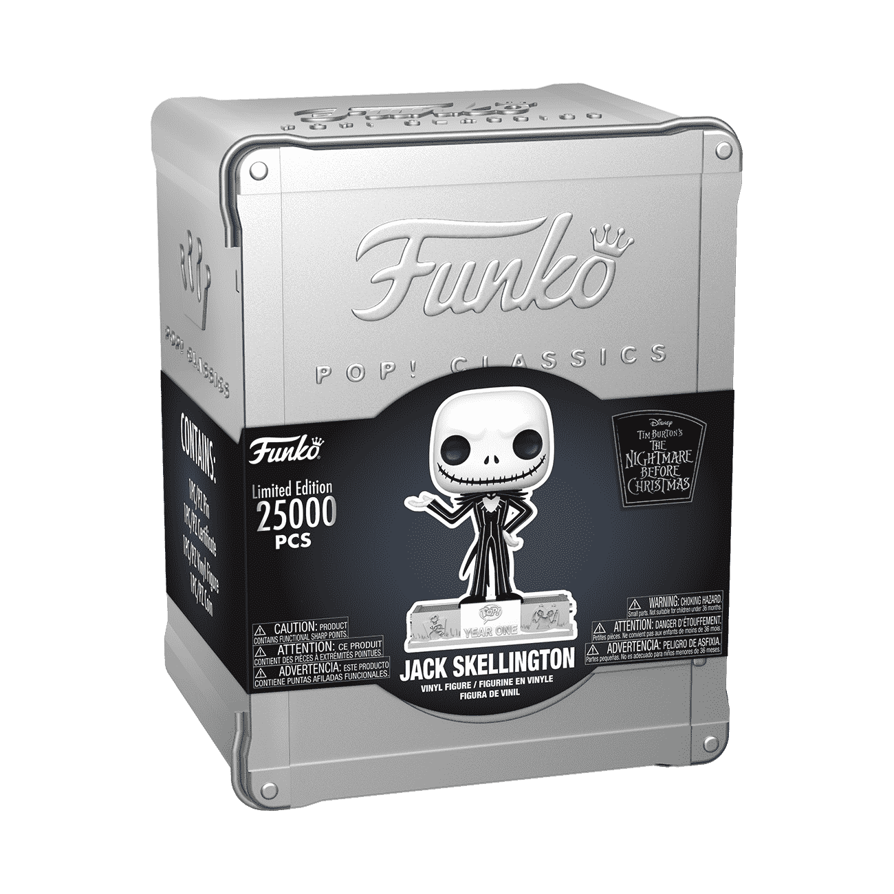 Buy Pop! Classics Jack Skellington Funko 25th Anniversary at Funko.