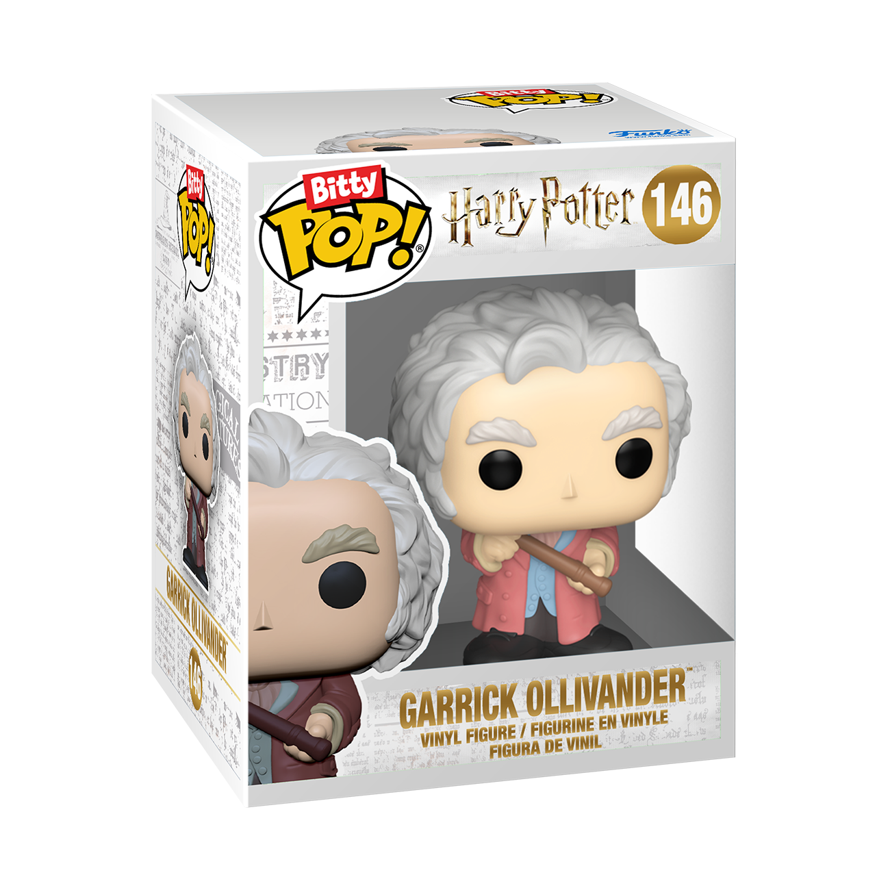 Bitty Pop! Towns Garrick Ollivander and Ollivander Wand Shop | Funko