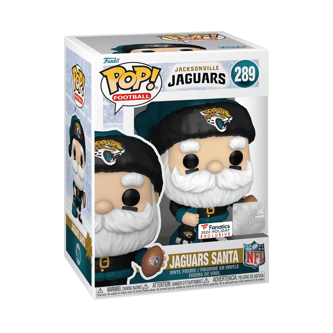 Pop! Jaguars Santa | Funko
