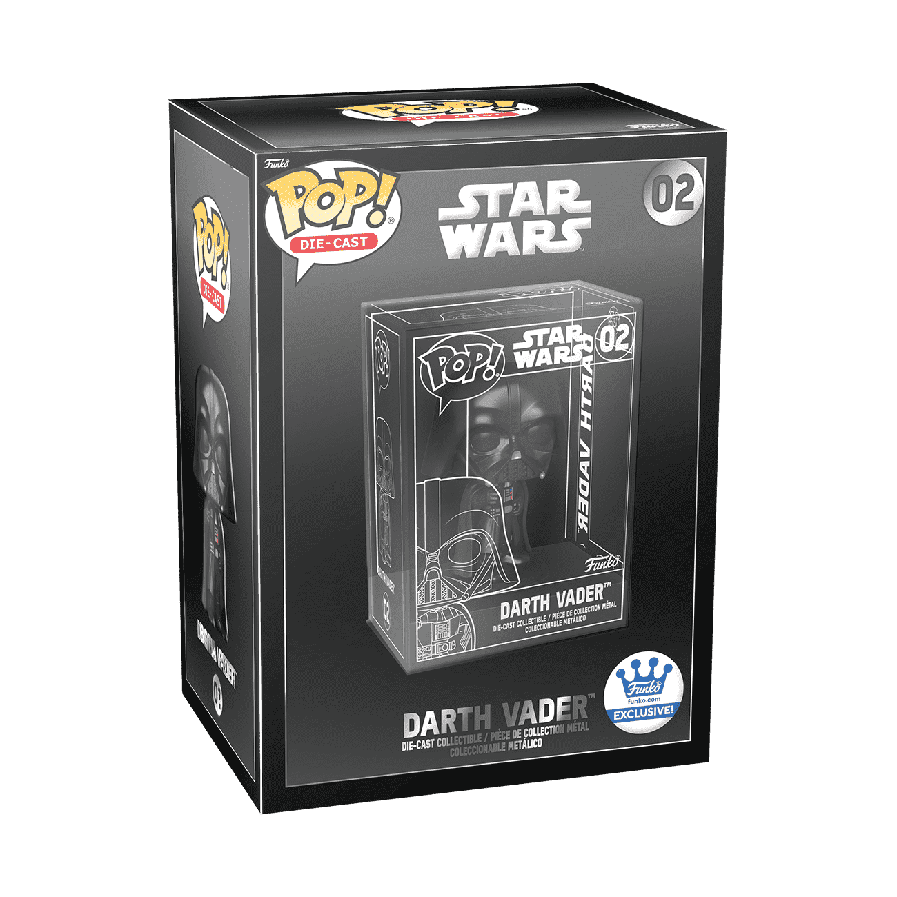Buy Pop! Die-Cast Darth Vader at Funko.