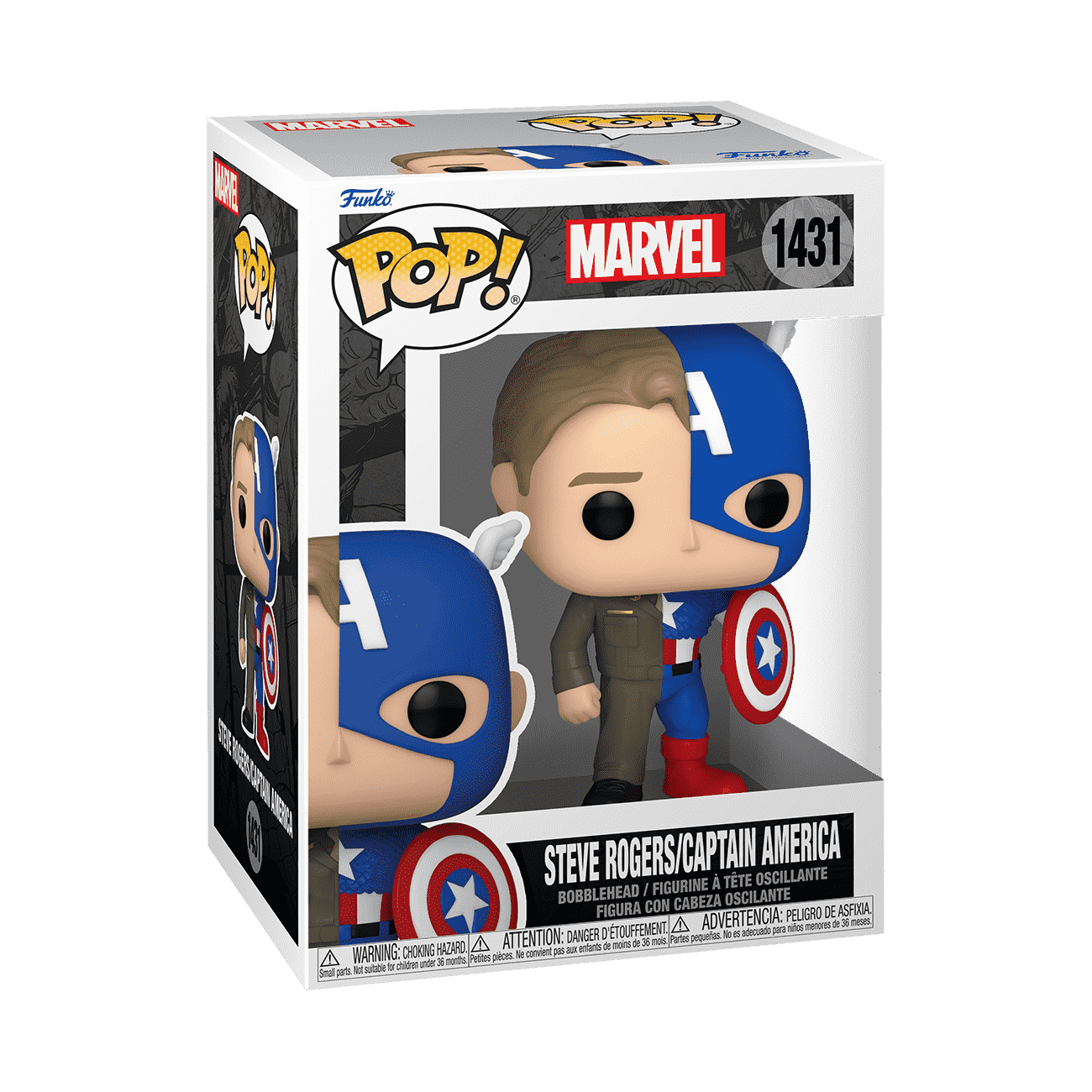 Pop! Steve Rogers/Captain America | Funko