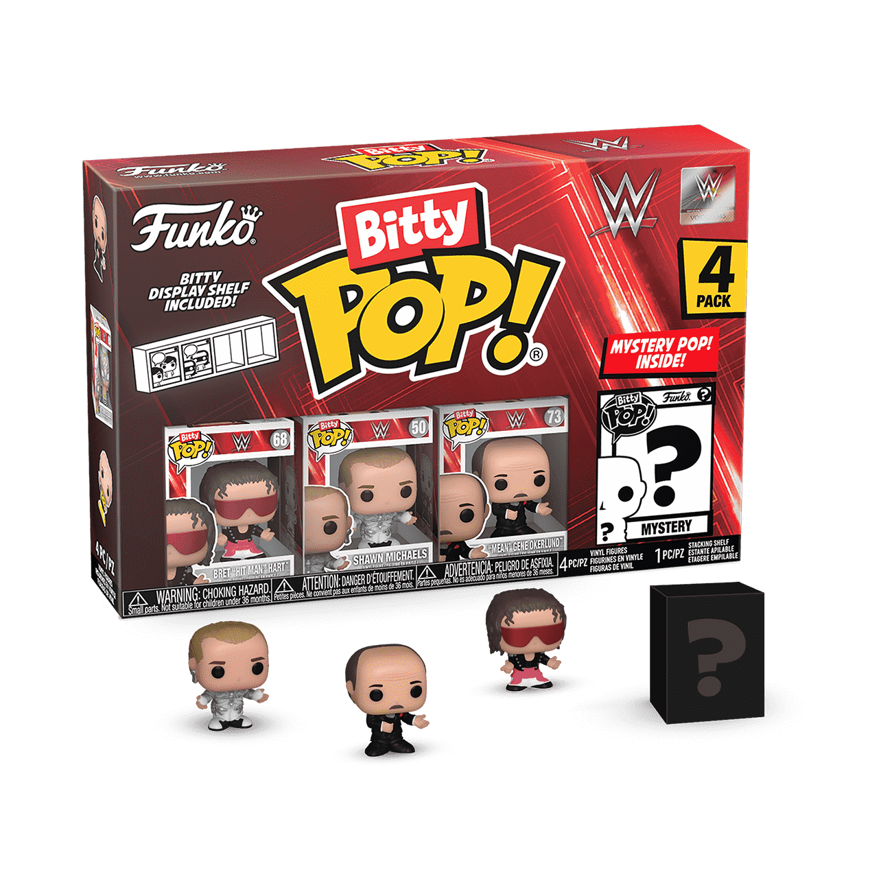 Buy Bitty Pop! WWE 4-Pack Series 1 at Funko.