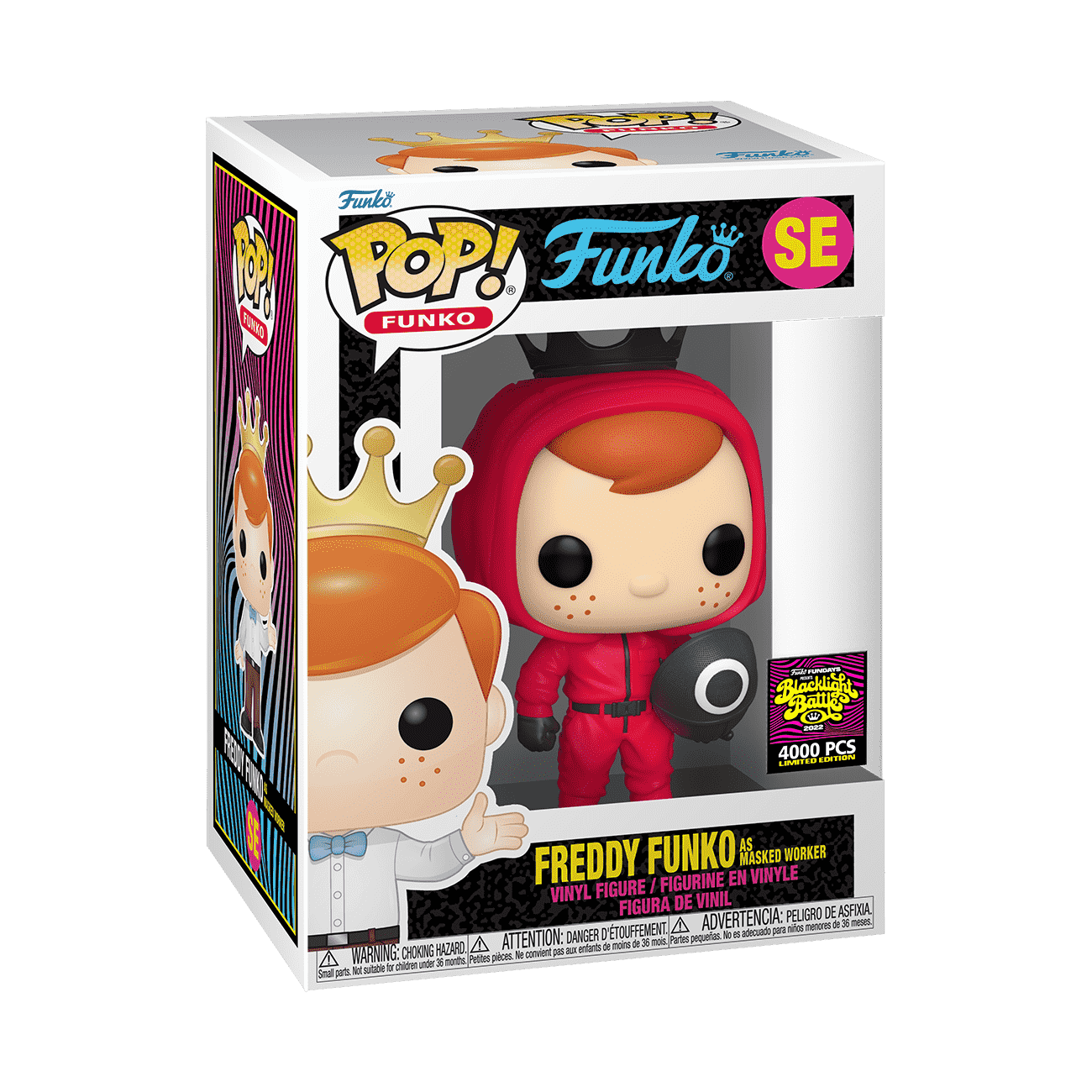Buy Pop! Freddy Funko as Masked Worker at Funko.