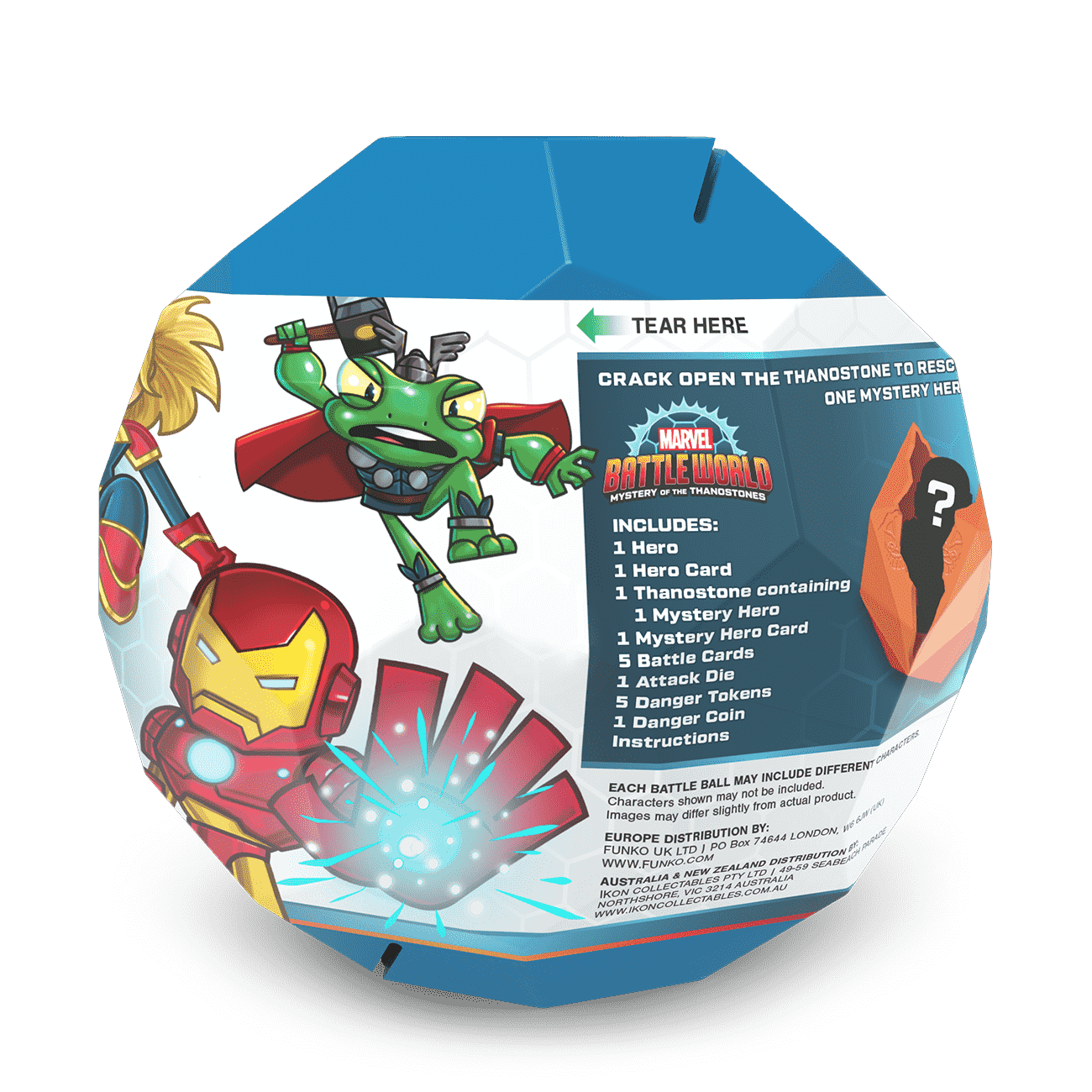 Marvel Battleworld: Series 1 Battle Ball Game
