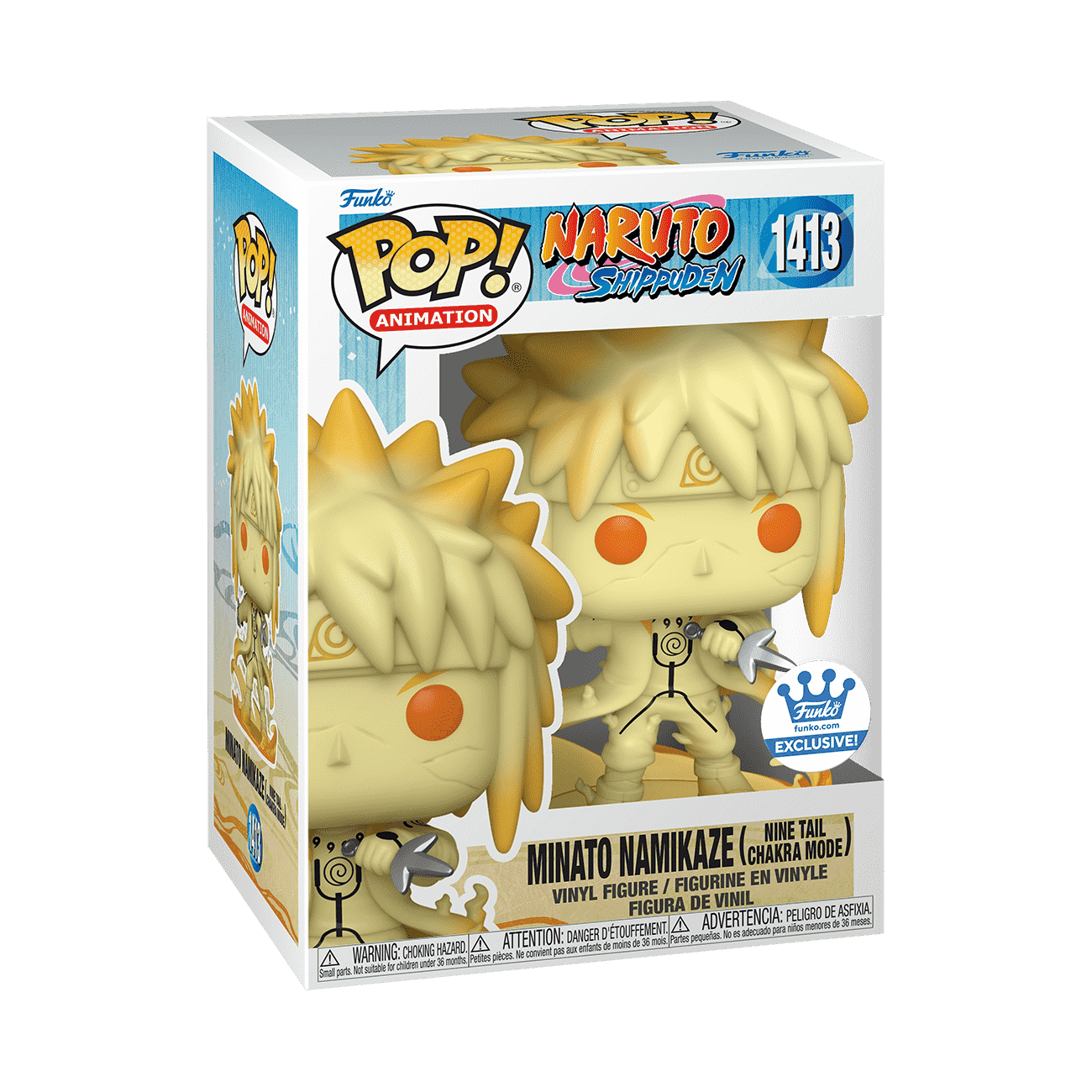 Buy Pop! Minato Namikaze (Nine Tail Chakra Mode) at Funko.
