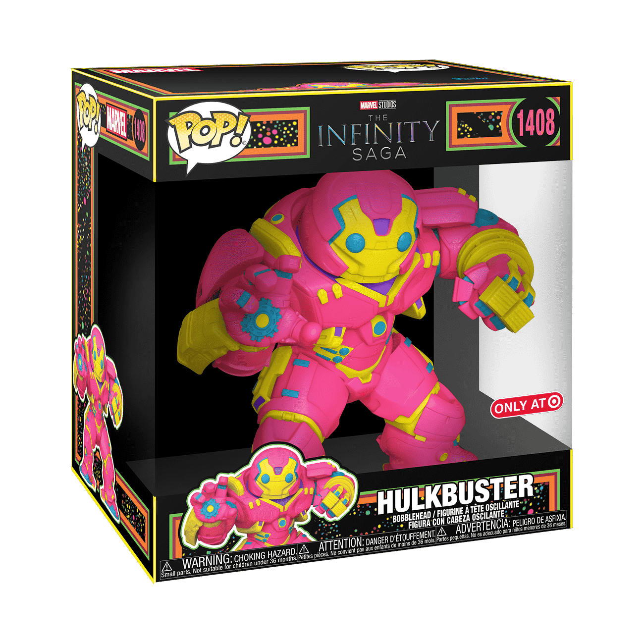 Pop! Jumbo Hulkbuster (Black Light)