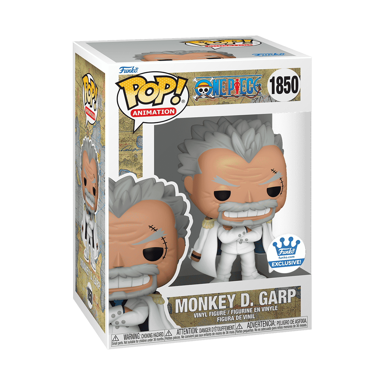 Pop! Monkey D. Garp with Pop! Protector | Funko