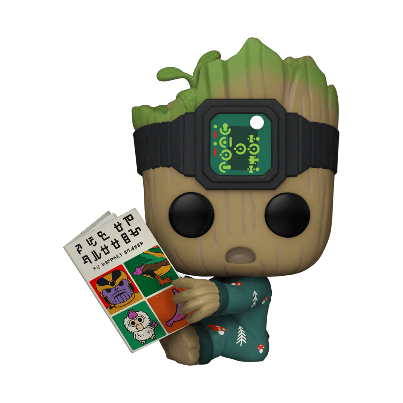Buy Pop! Groot in Onesie with Book at Funko.