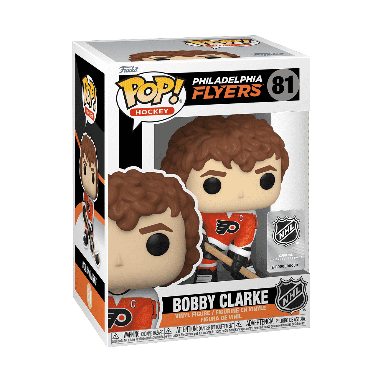 Buy Pop! Bobby Clarke at Funko.