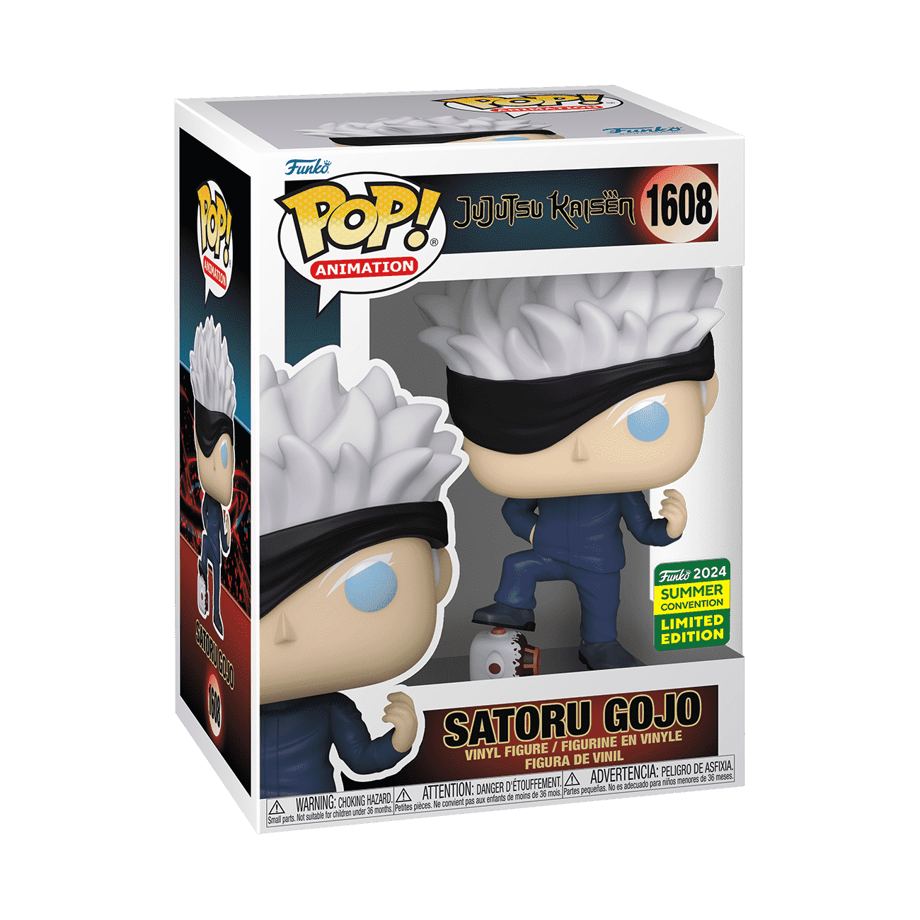 Buy Pop! Satoru Gojo with Defeated Jogo at Funko.