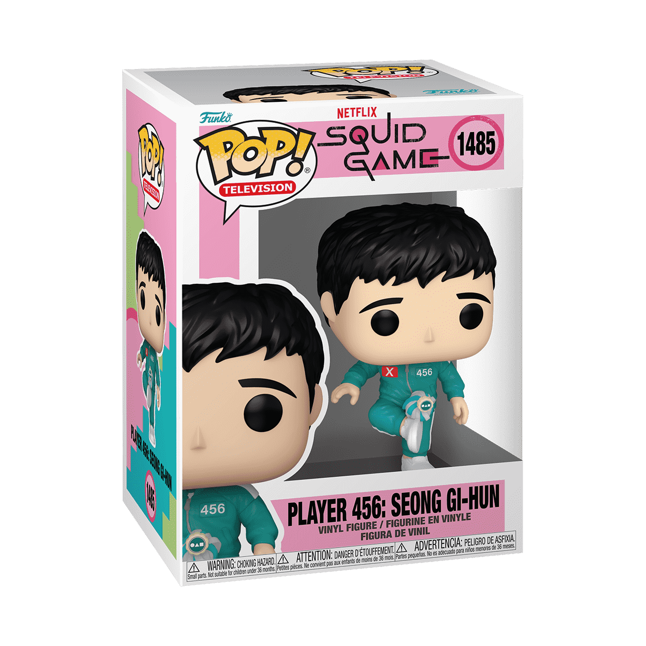 Pop! Player 456: Seong Gi-Hun (Kicking Jegi) | Funko