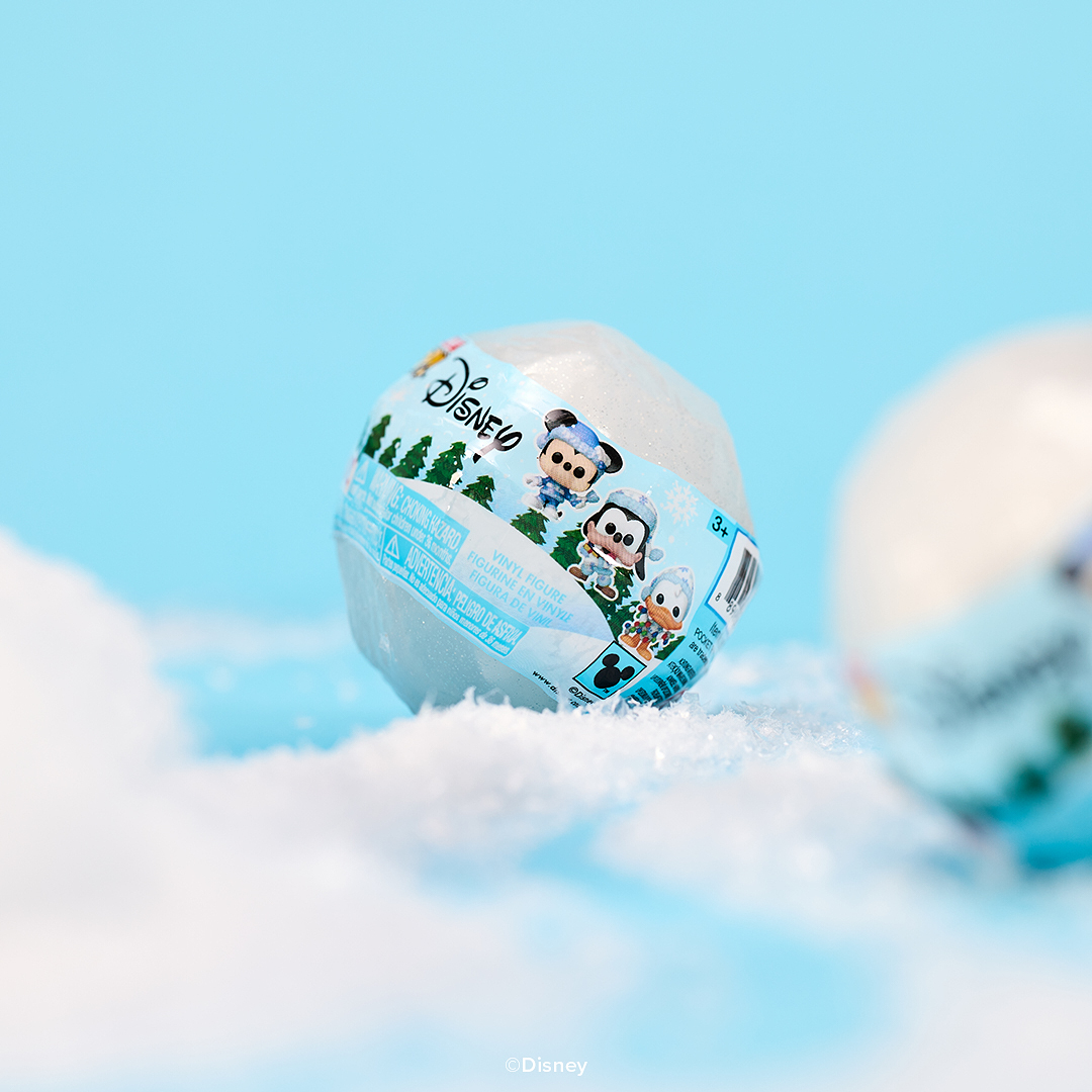 Mickey & Friends Holiday Mystery Pocket Pop! Snowball