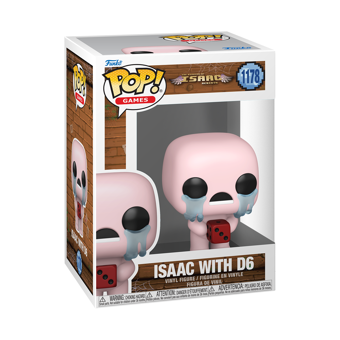 Pop! Isaac with D6 | Funko