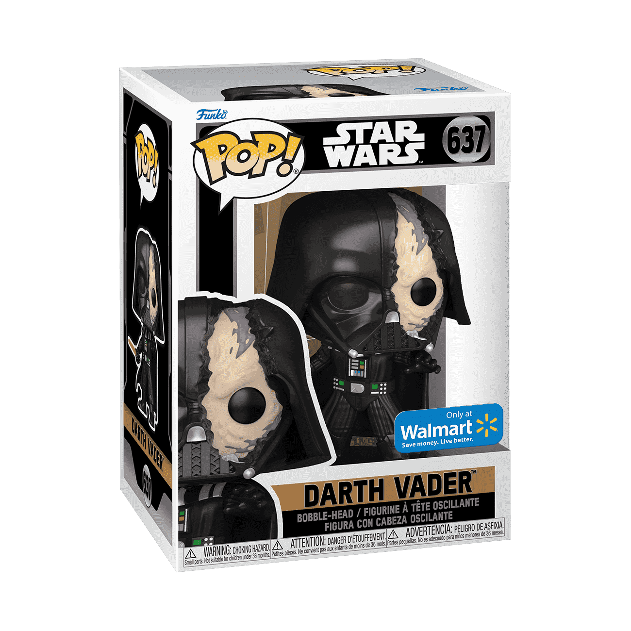 Pop! Darth Vader with Damaged Helmet