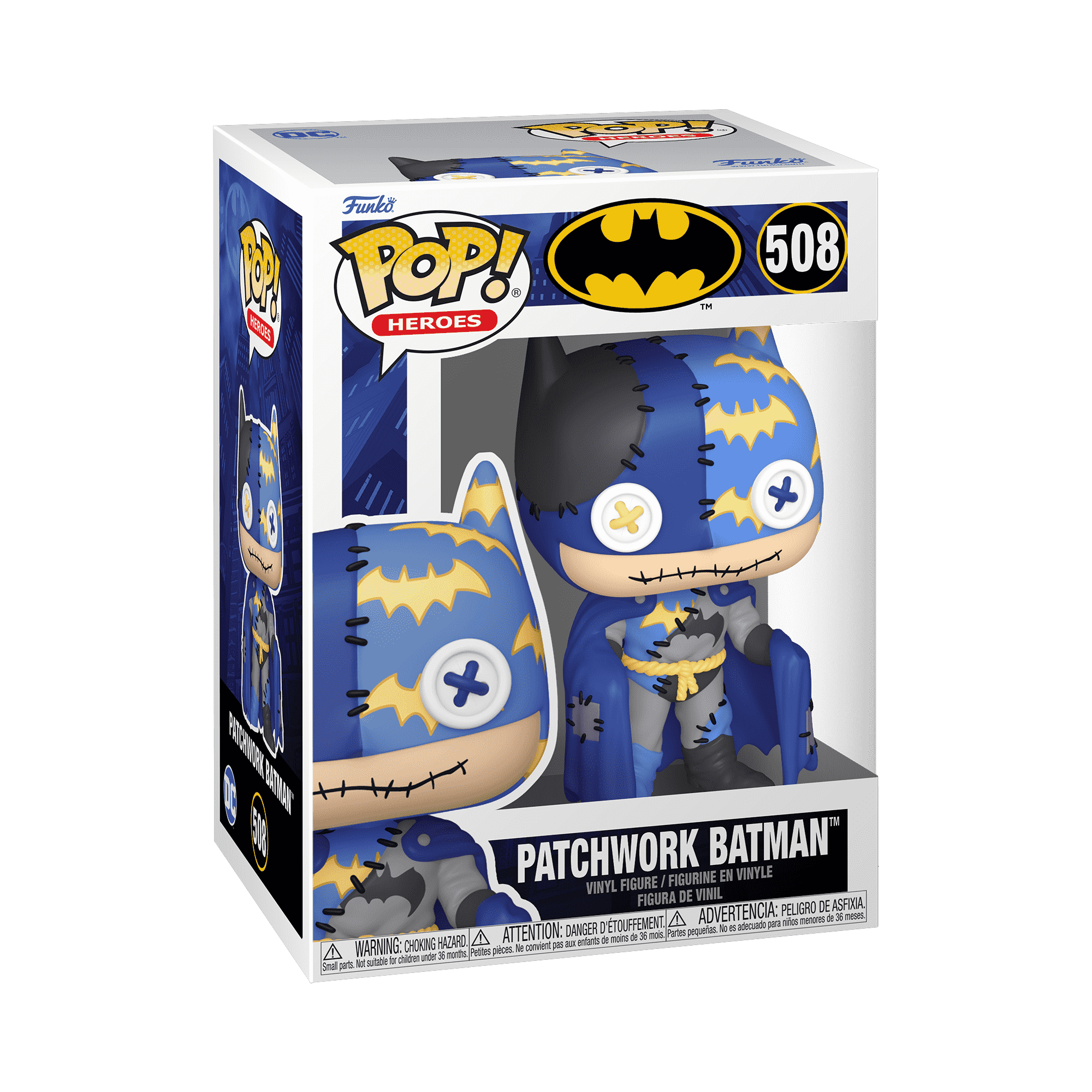 Buy Pop! Patchwork Batman at Funko.