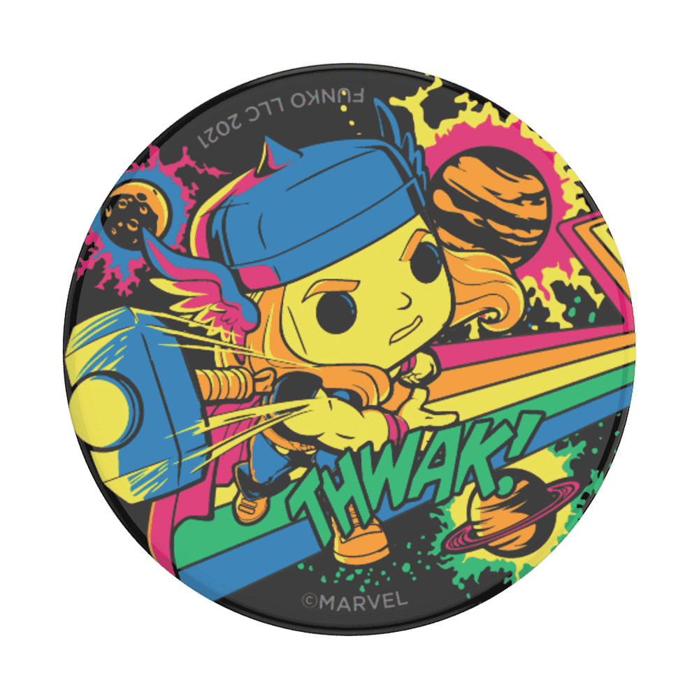 Buy Pop! Sockets Thor (Black Light) at Funko.