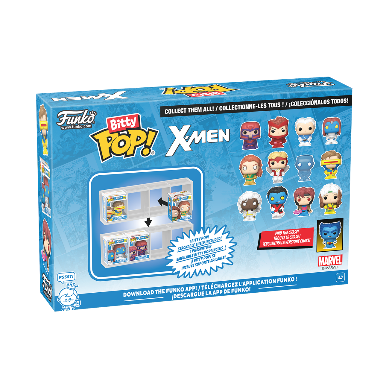 Bitty Pop! X-Men 4-Pack Series 3 | Funko