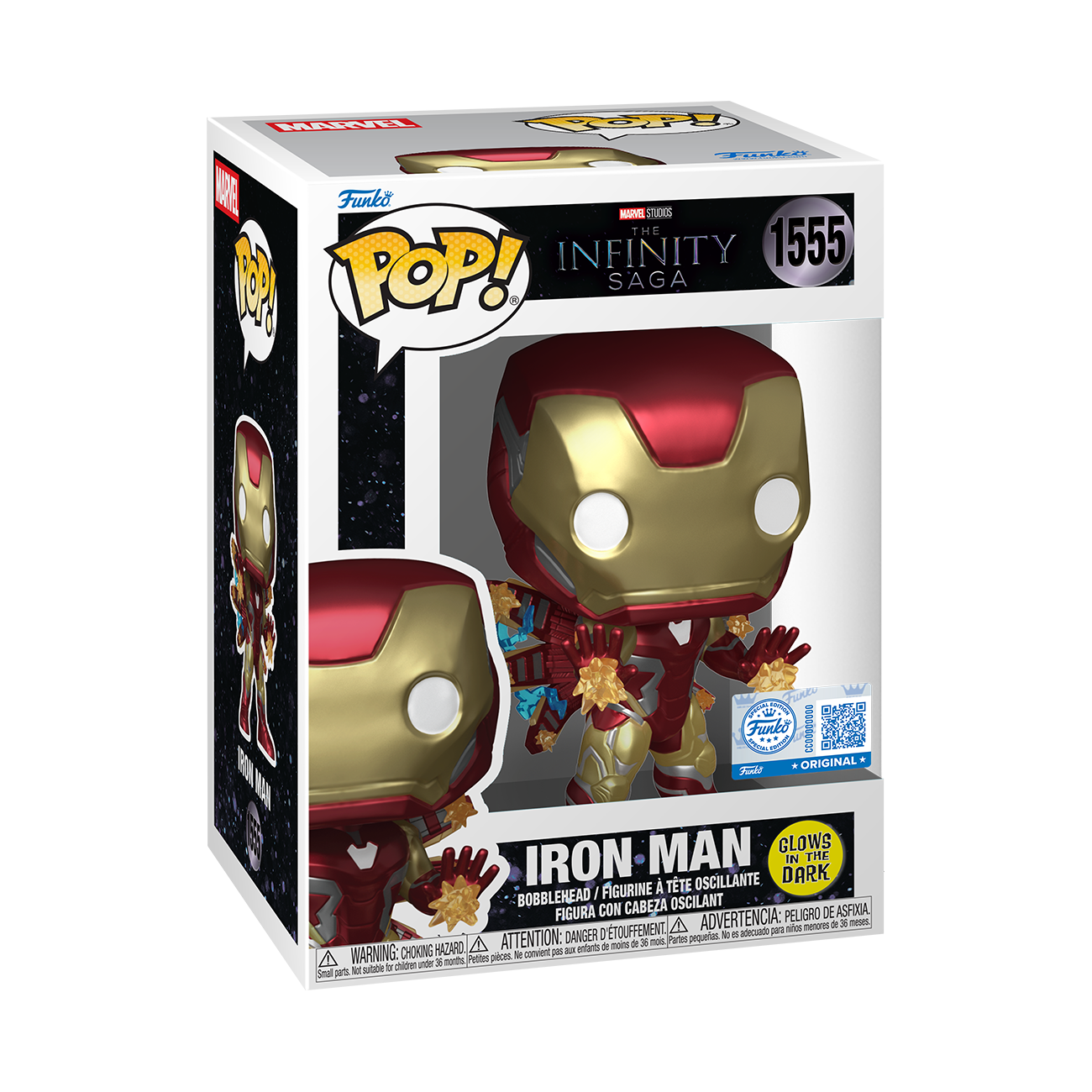 Pop! Plus Iron Man (Glow) | Funko