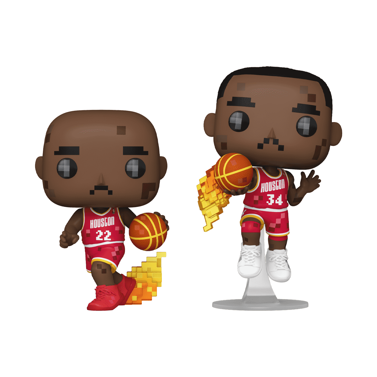 Buy Pop! Clyde Drexler and Hakeem Olajuwon (NBA Jam) 2-Pack at Funko.