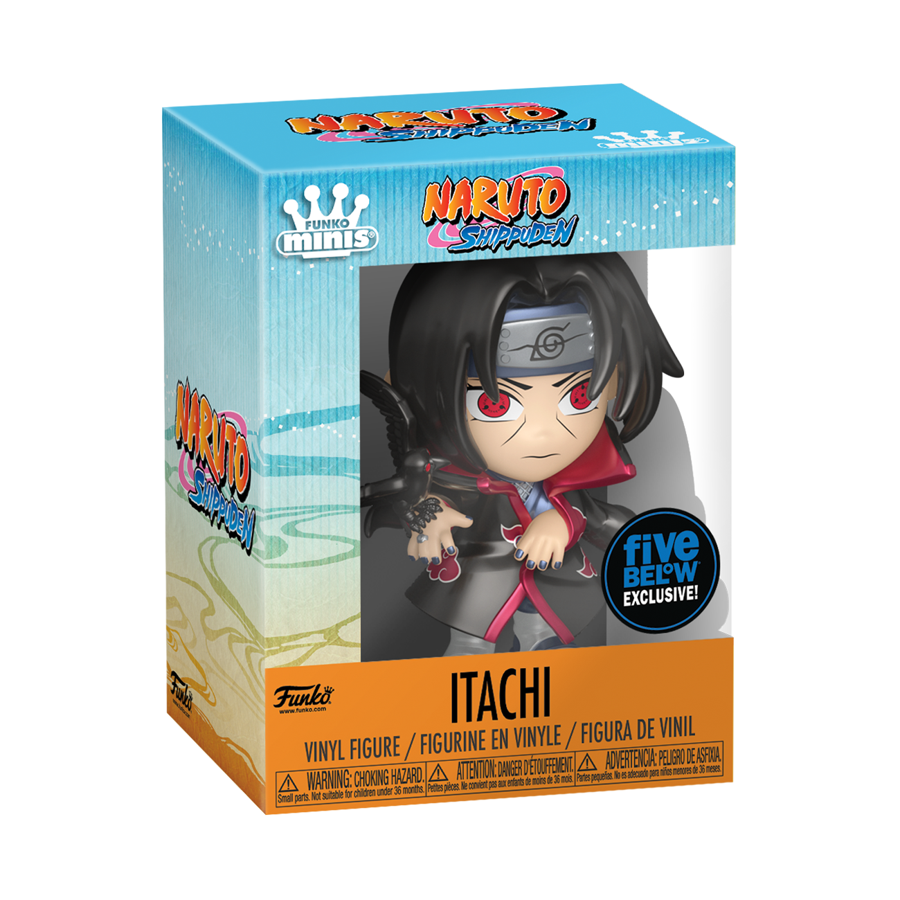 Buy Naruto Shippuden Akatsuki Mini Vinyl Figure Itachi (Metallic) at Funko.