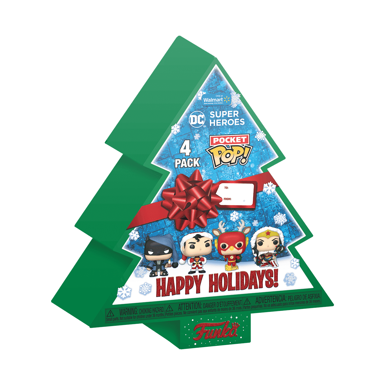 Buy Pocket Pop! DC Comic Superheroes Holiday 4-Pack at Funko.