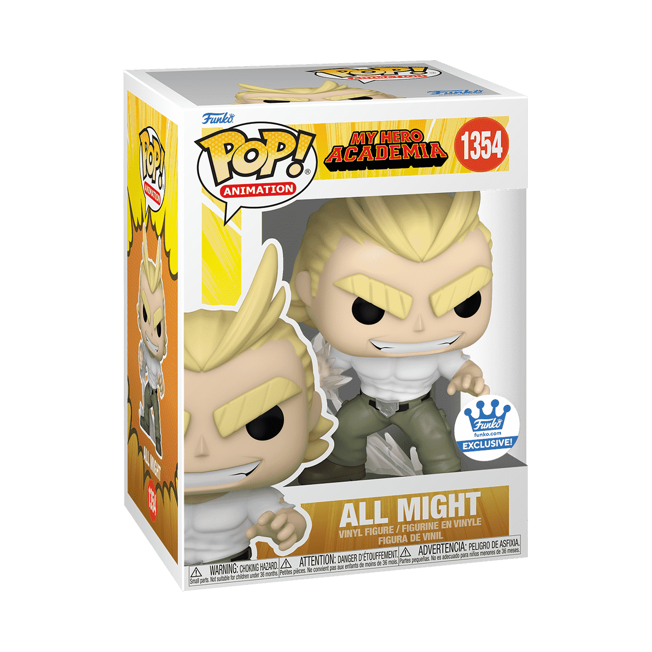 Buy Pop! All Might (Texas Smash) at Funko.