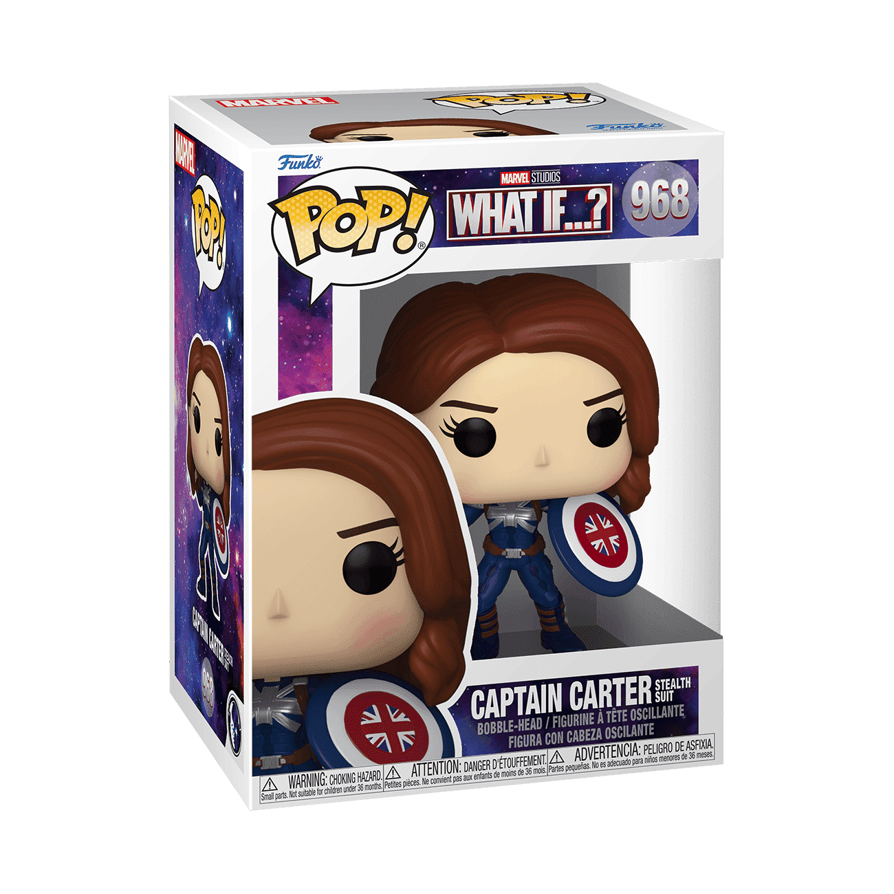 Buy Pop! Captain Carter Stealth Suit at Funko.
