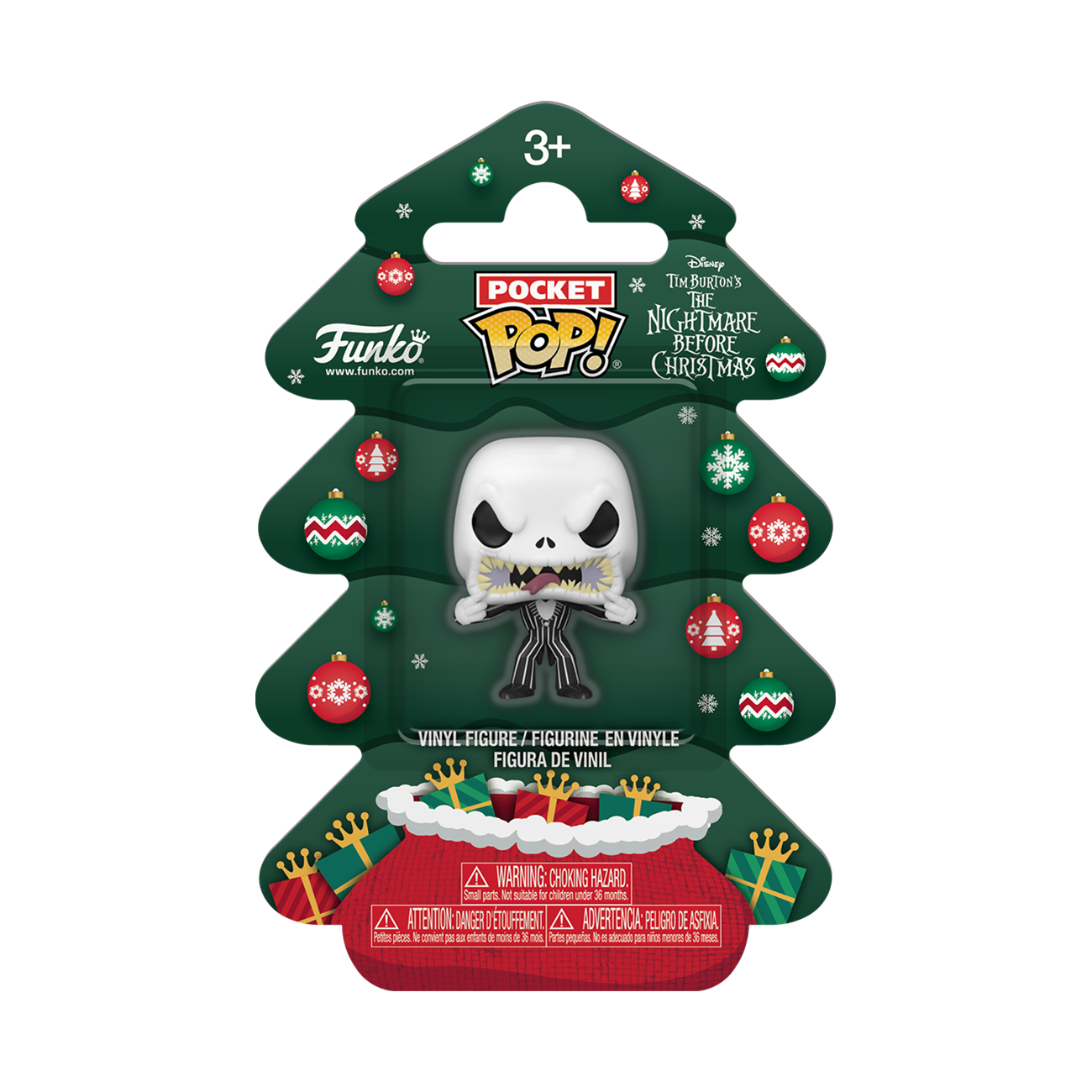 Pocket Pop! Jack Skellington (Holiday Tree) | Funko