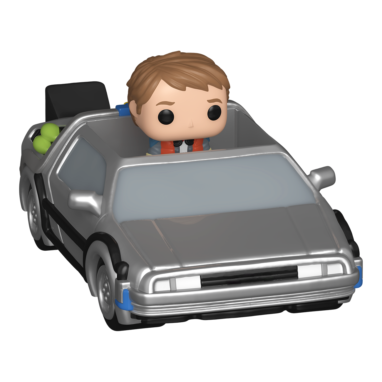 Bitty Pop! Rides Marty McFly and Time Machine | Funko