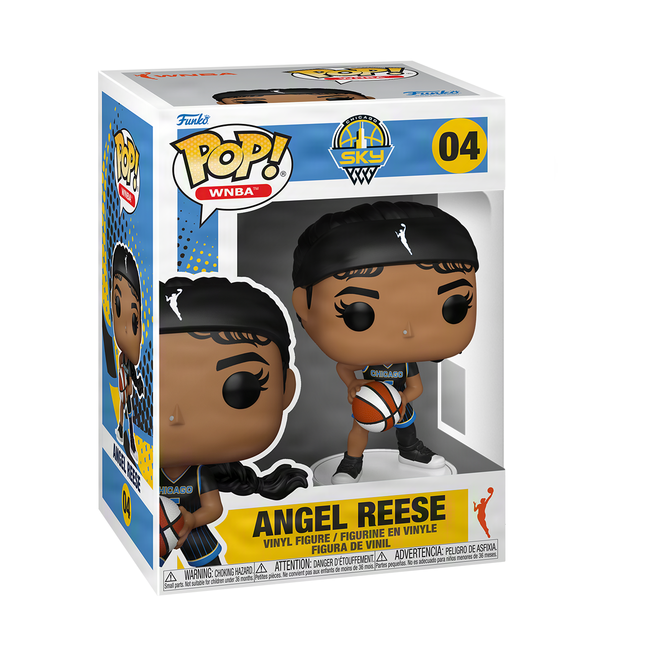 POP! WNBA Angel Reese Chicago Sky Vinyl Figure | Funko