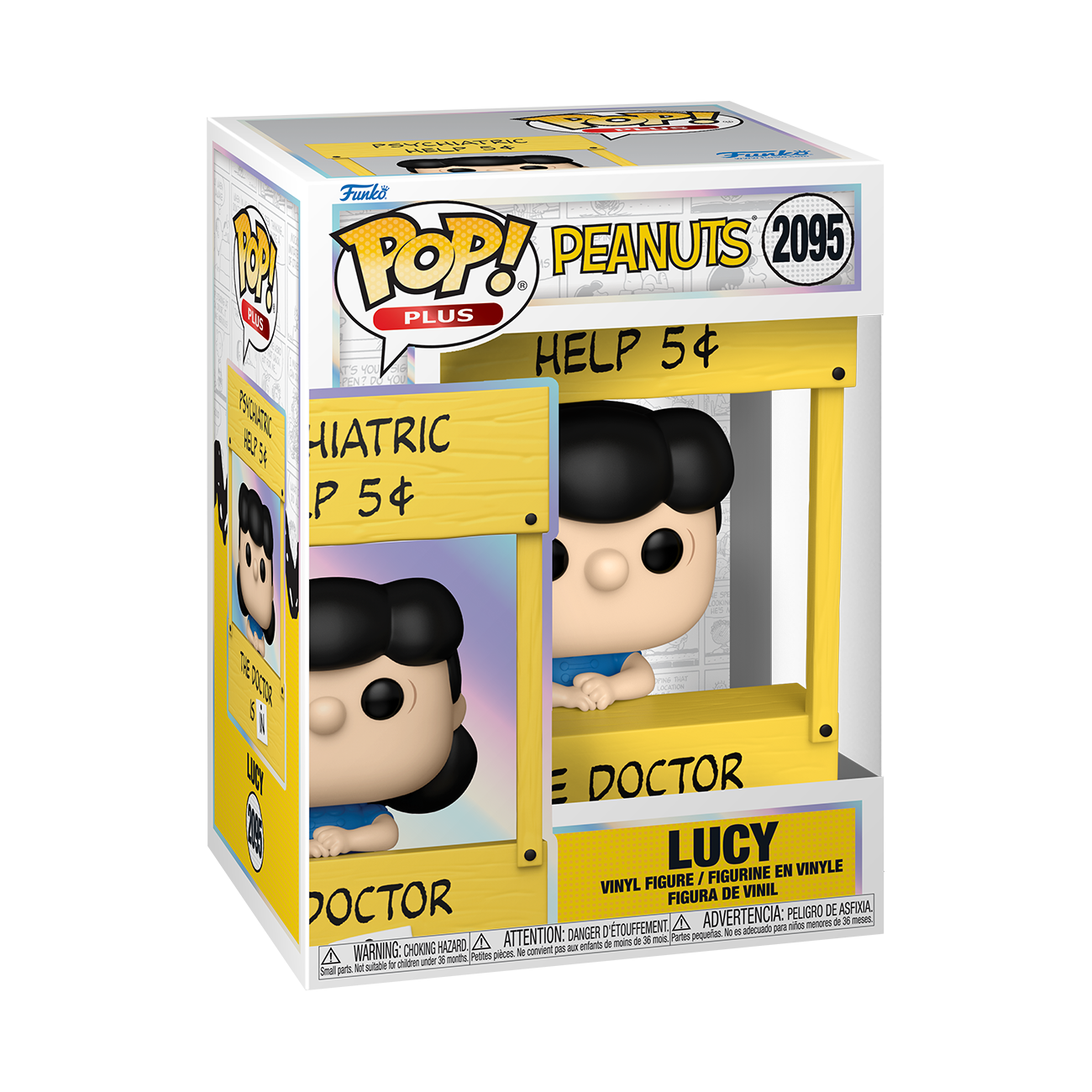 Pop! Plus Lucy (Psychiatric Booth) | Funko