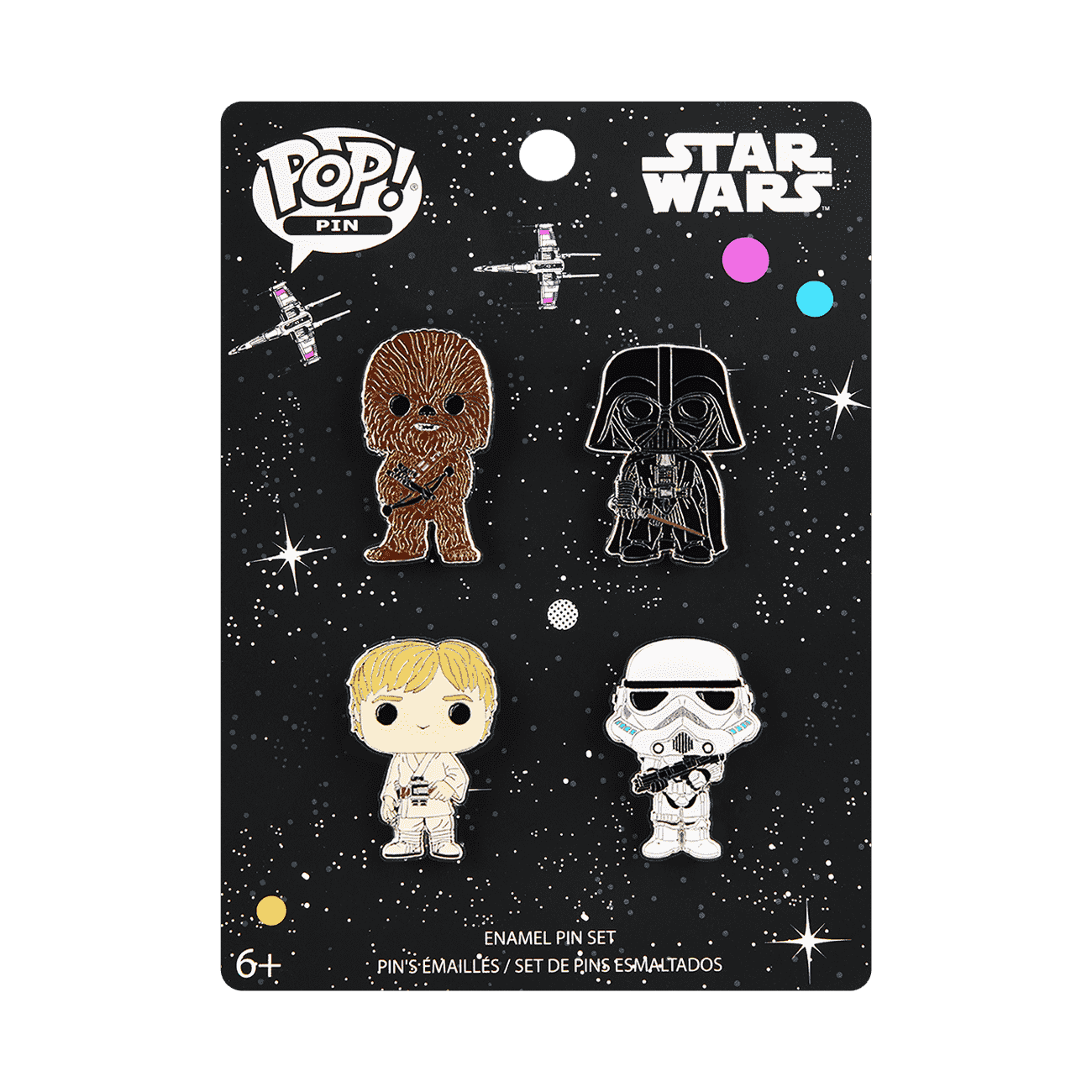 Buy Star Wars 4-Pack Pin Set at Funko.