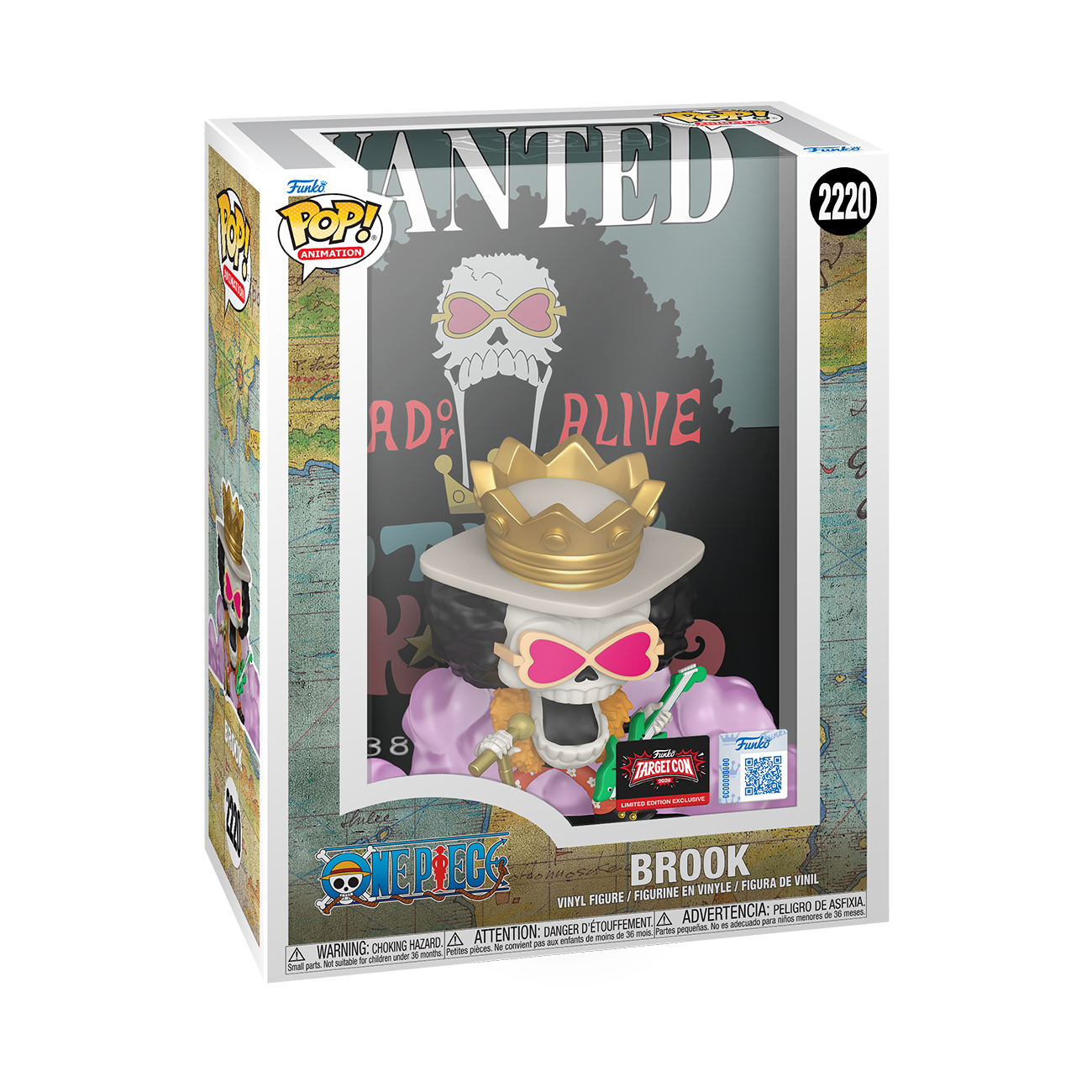 Pop! Poster Brook (Wanted) | Funko