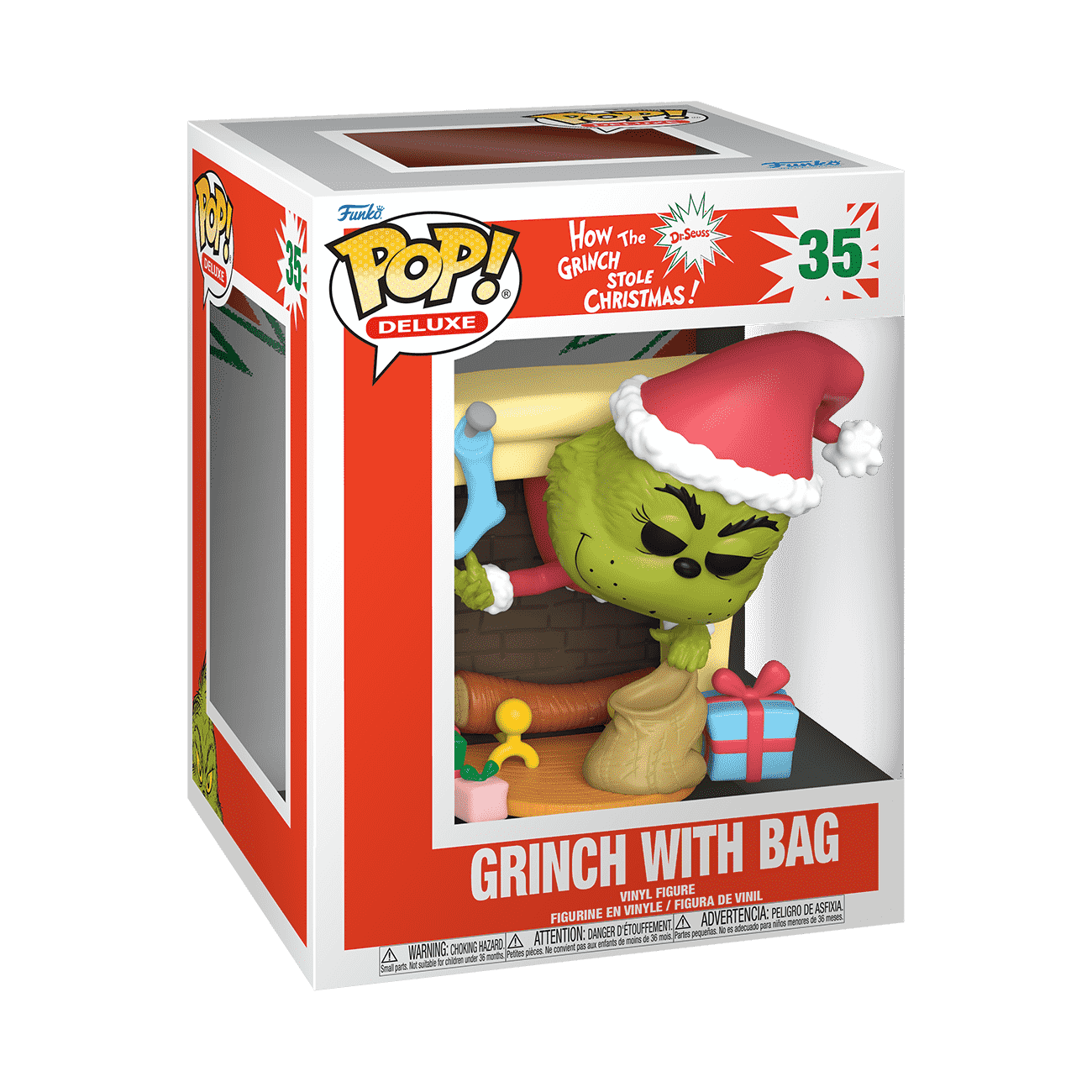 Pop! Deluxe Grinch with Bag | Funko