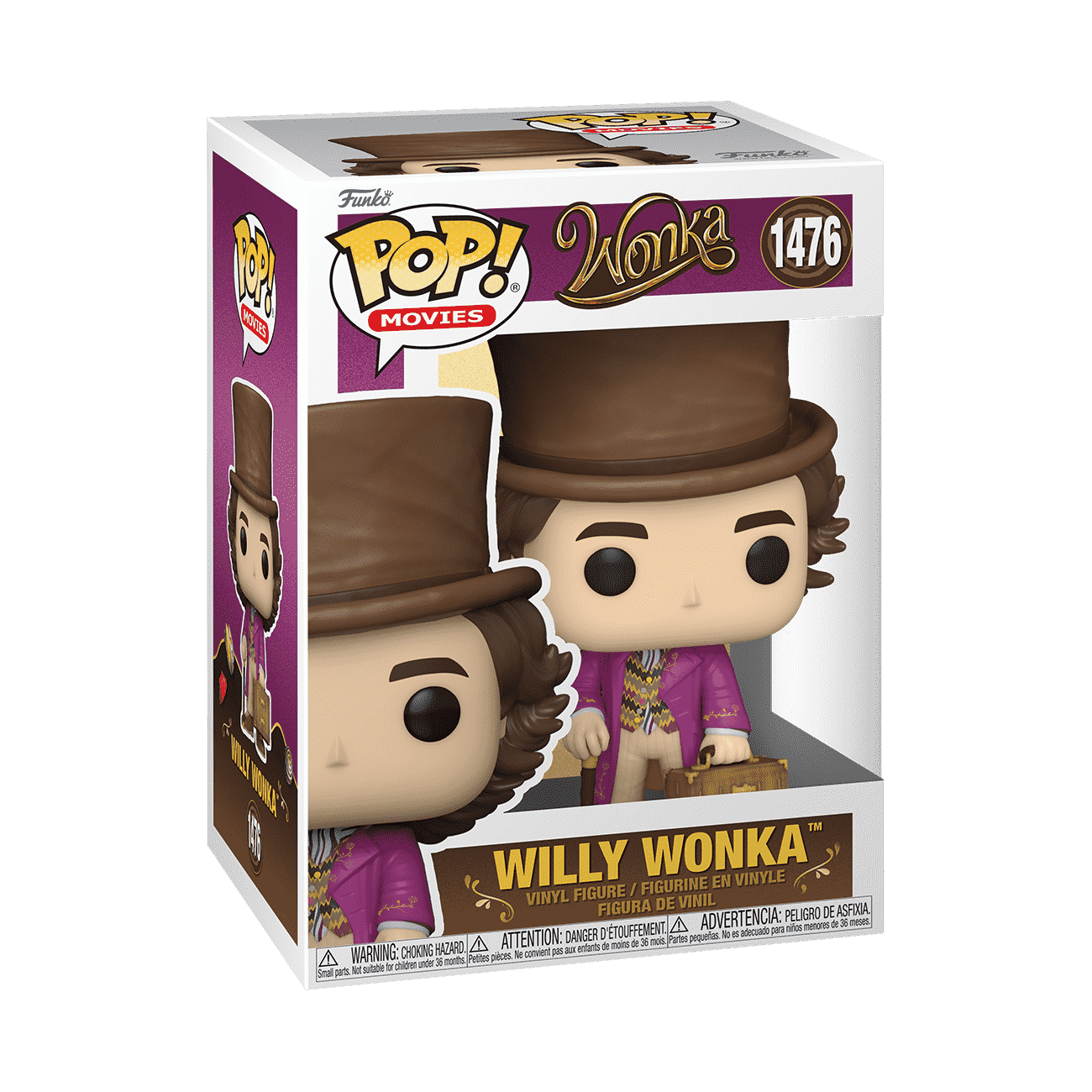 Pop! Willy Wonka with Briefcase