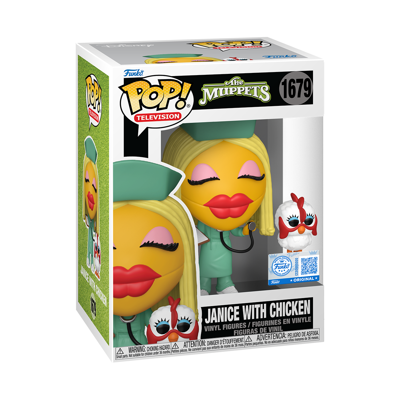Pop! & Buddy Janice with Chicken | Funko