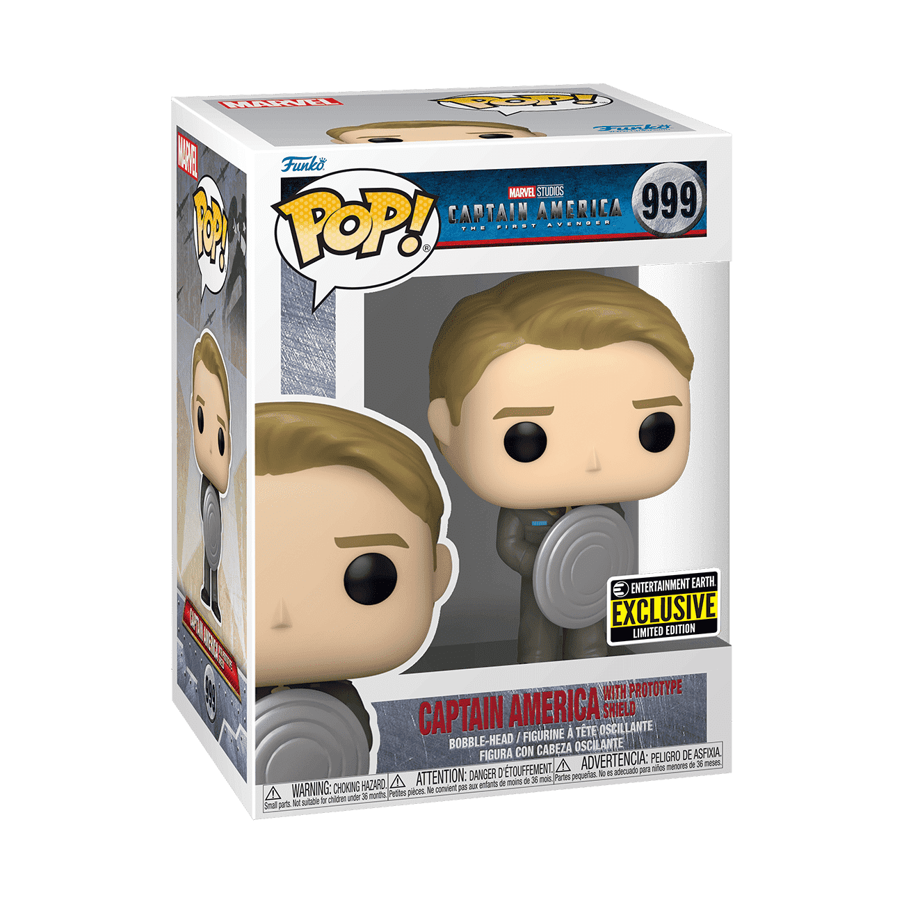 Buy Pop! Captain America with Prototype Shield at Funko.