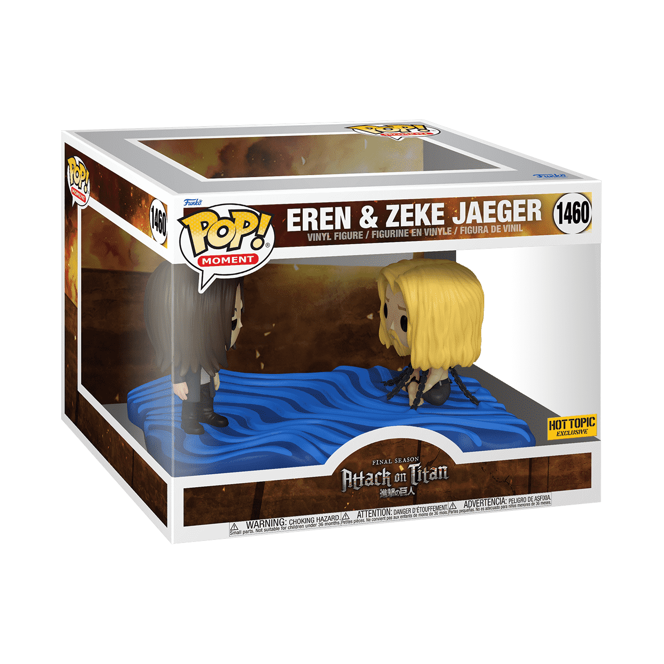 Buy Pop! Moment Eren & Zeke Jaeger at Funko.