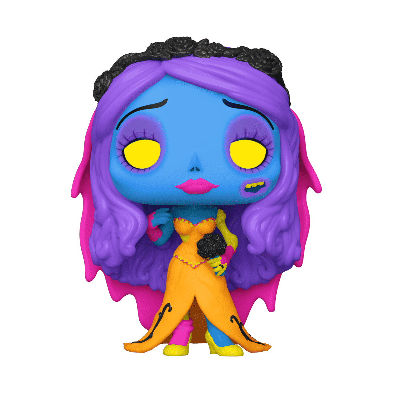 Buy Pop! & Tee Emily Corpse Bride (Black Light) at Funko.