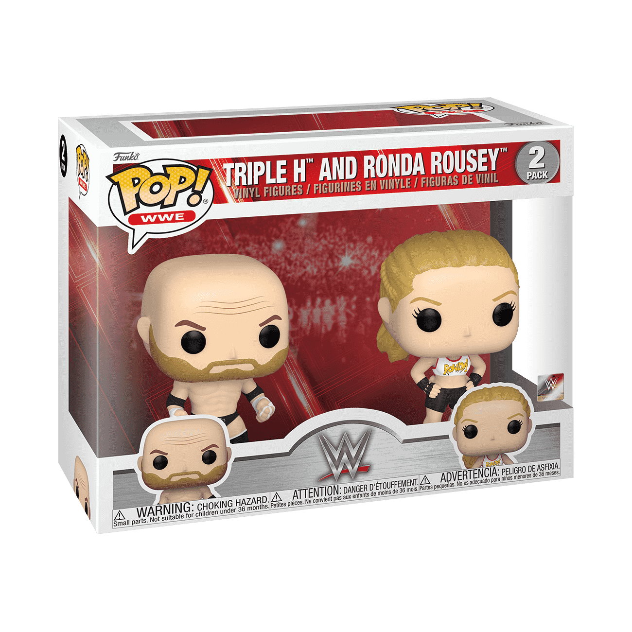 Pop! Triple H and Ronda Rousey 2-Pack