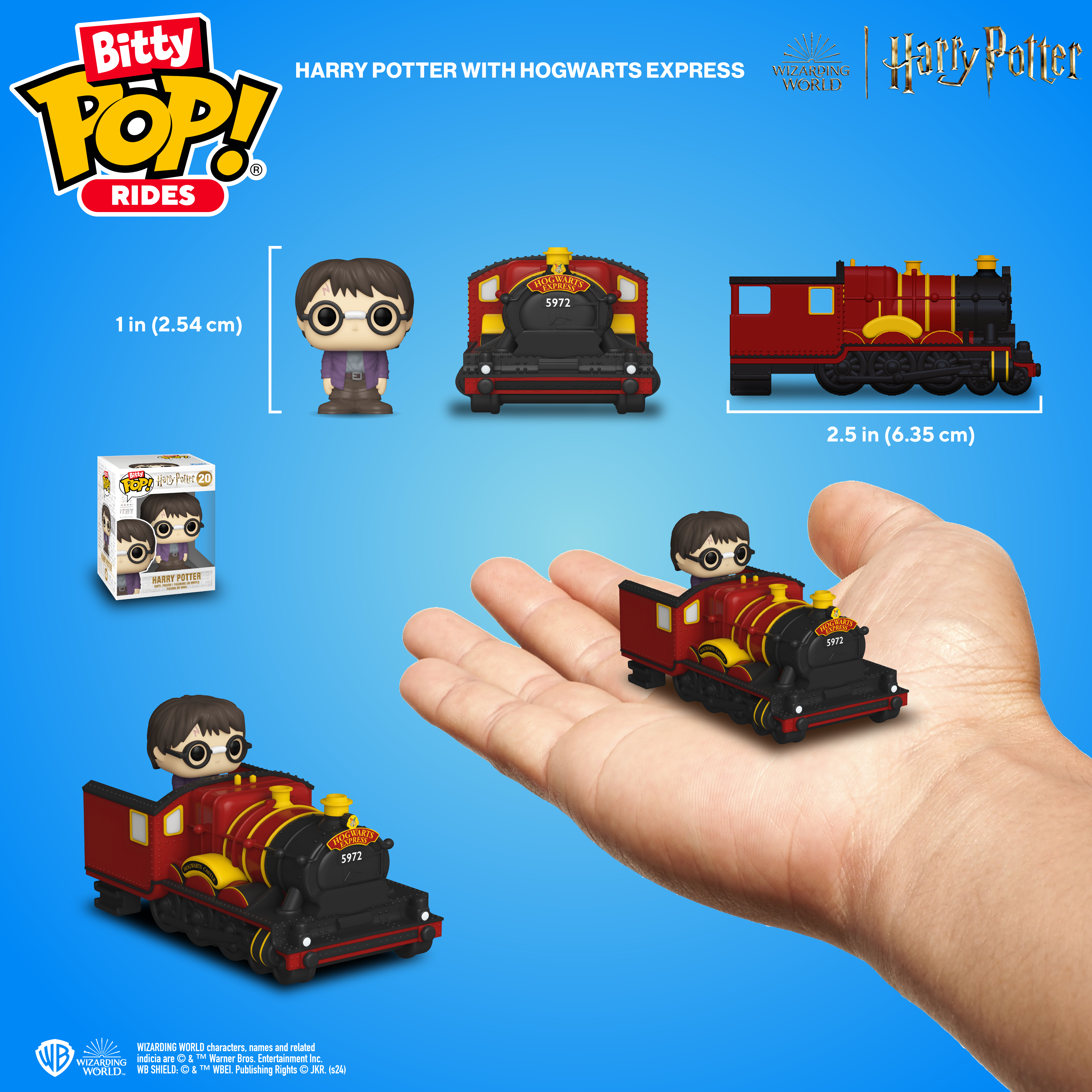 Bitty Pop! Rides Harry Potter and Hogwarts Express | Funko
